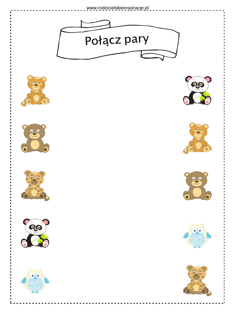 Karty Pracy Polacz Pary | PDF