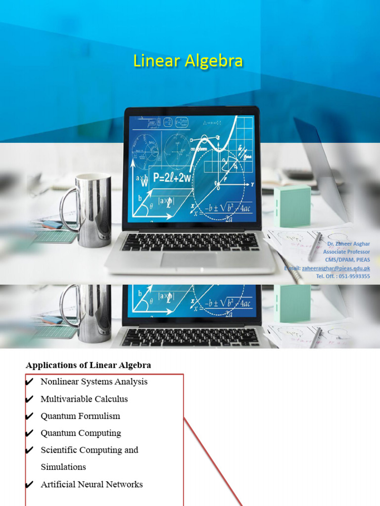 File-1 (Linear Algebra) | PDF | System Of Linear Equations | Matrix ...