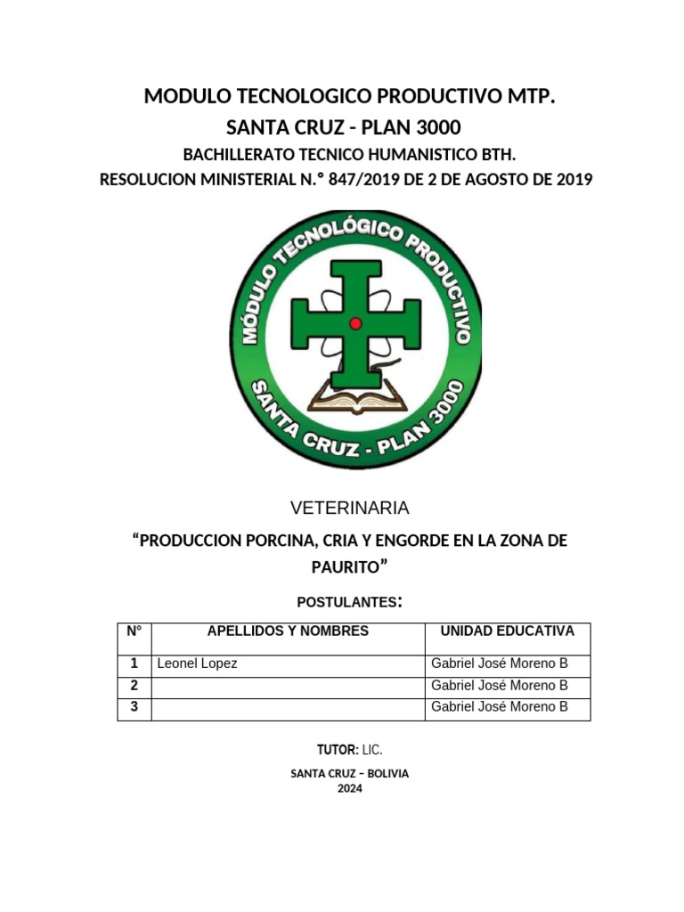 Proyecto Leonel | PDF