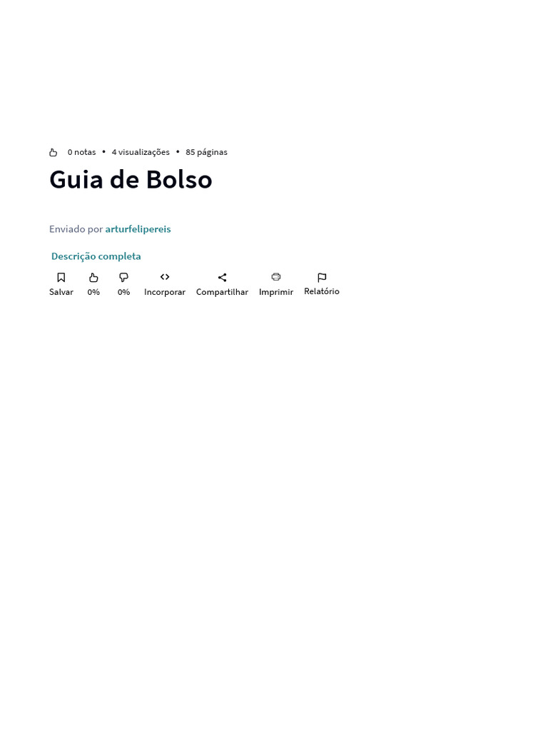 Guia de Bolso | PDF | PDF