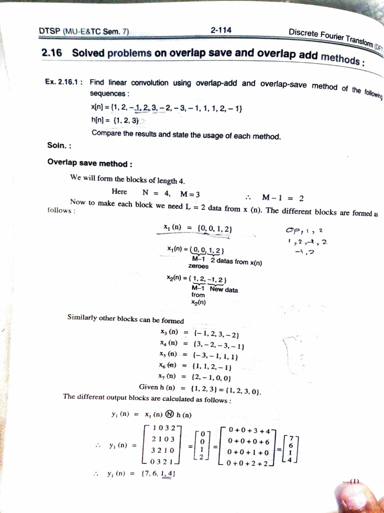 Overlap Save Add Methods | PDF