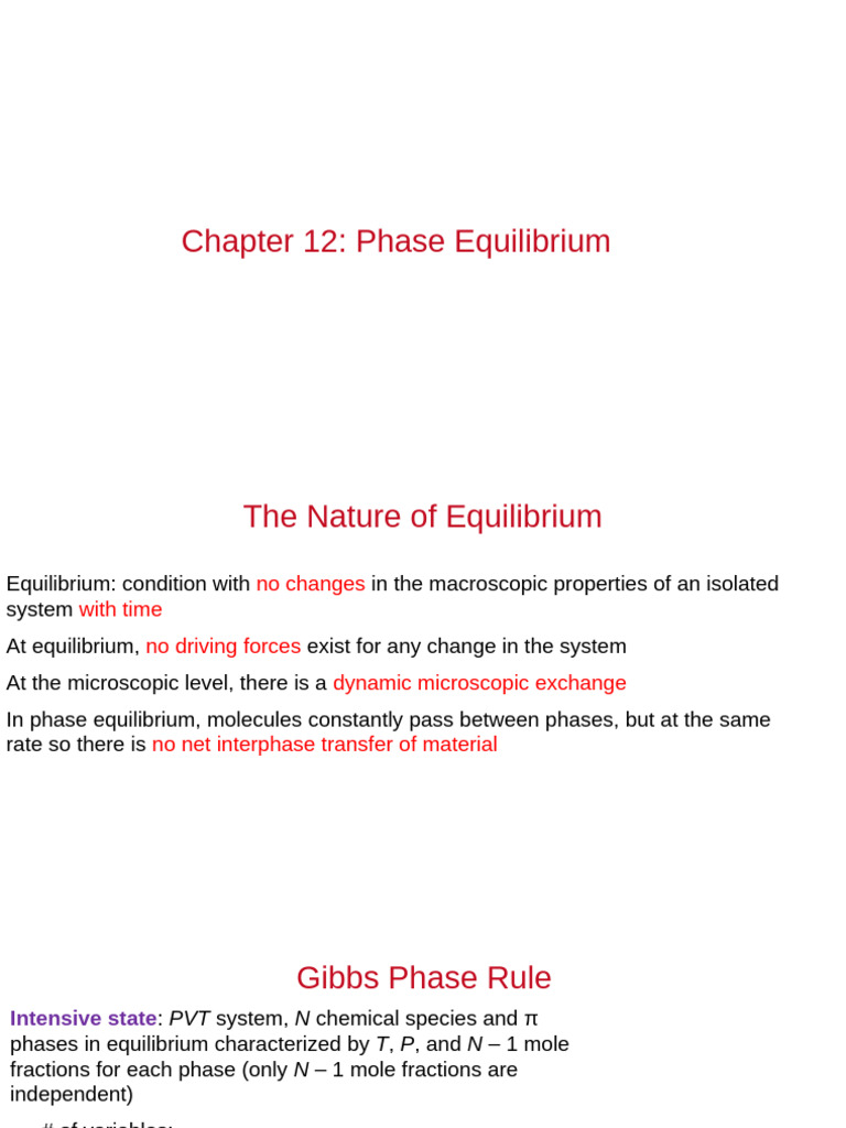 Lecture 5 - FALL 2024 | PDF | Thermodynamic Equilibrium | Technology & Engineering
