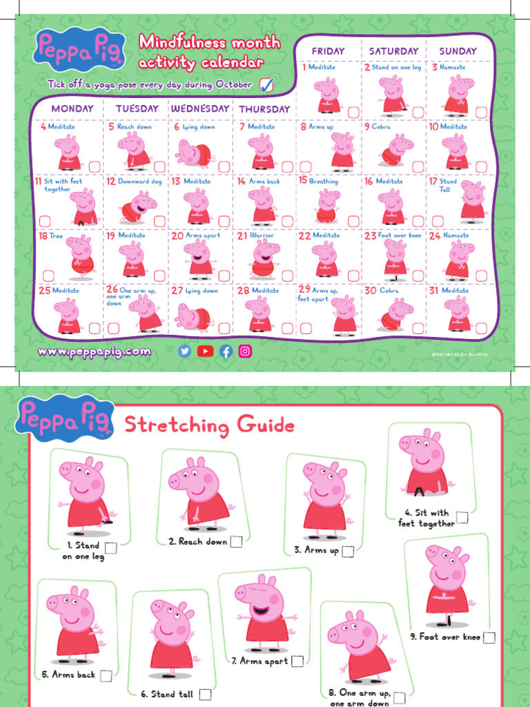 Mindfulness Month Activity Sheets | PDF