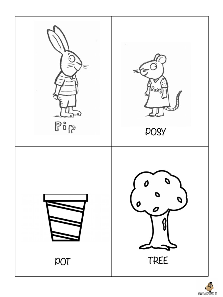 Pip and Posy Flashcards | PDF