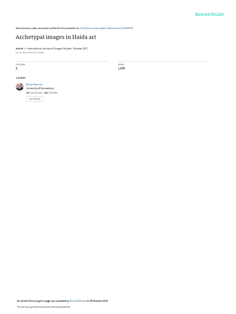 Haida Art's Archetypal Imagery Explained | PDF