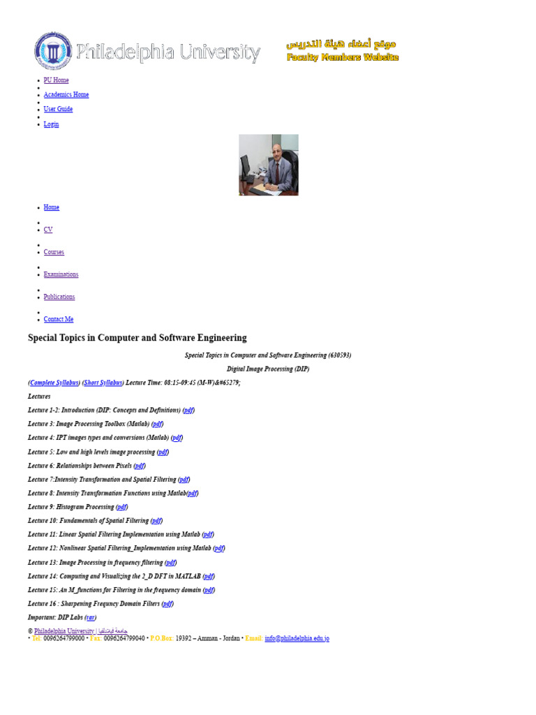 Special Topics in Computer and Software Engineering | PDF