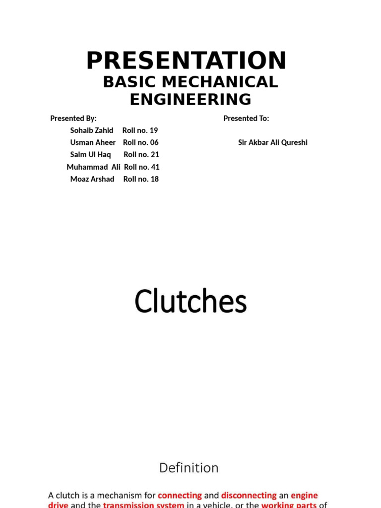 Presentation Bme | PDF