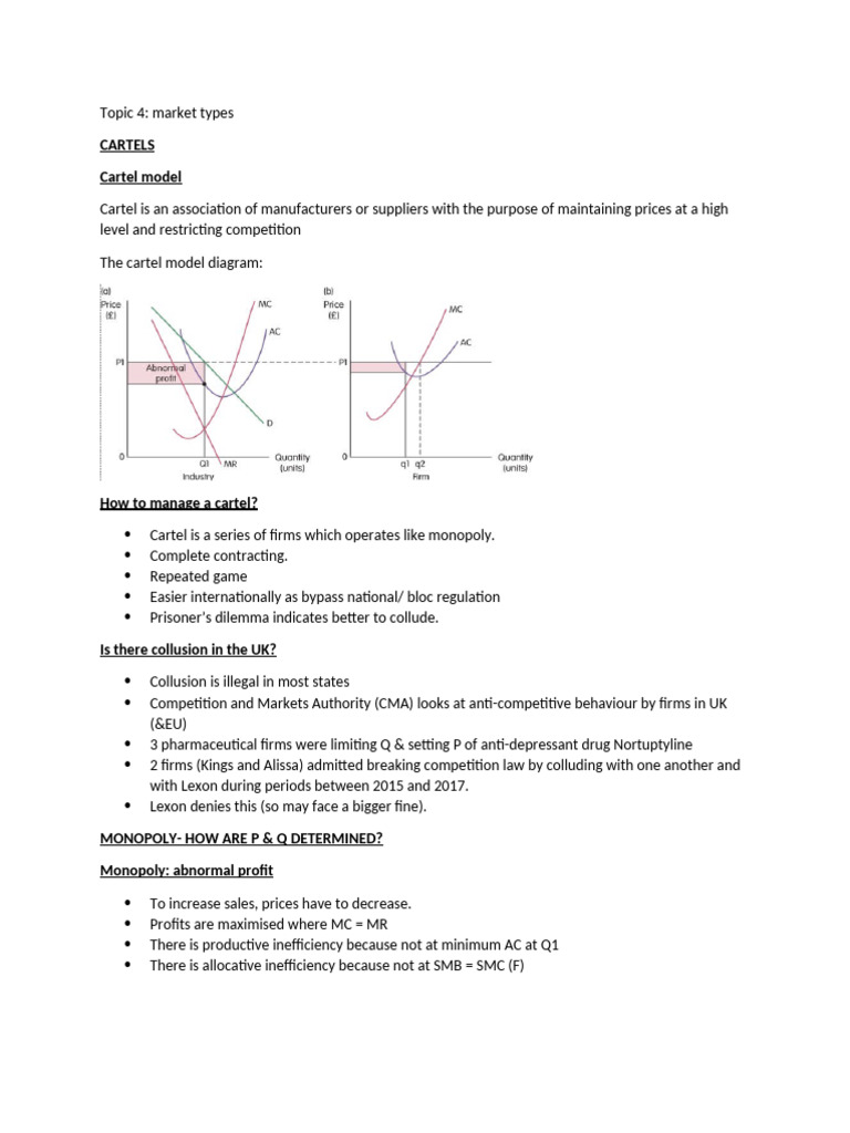 Lecture 2 Notes | PDF | Monopoly | Profit (Economics) Lecture 2 Notes | PDF | Monopoly | Profit (Economics)