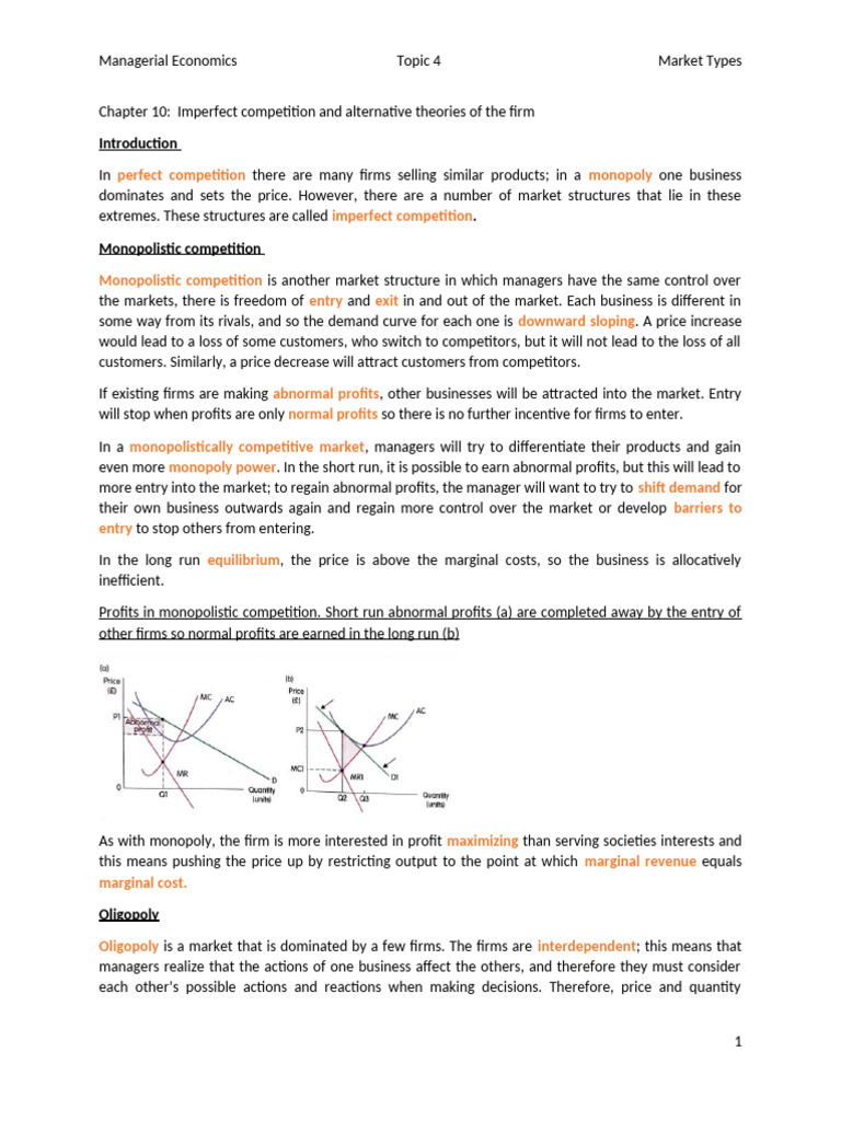 Chapter 10 book notes | PDF