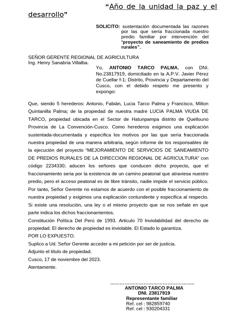 SOLICITO | PDF