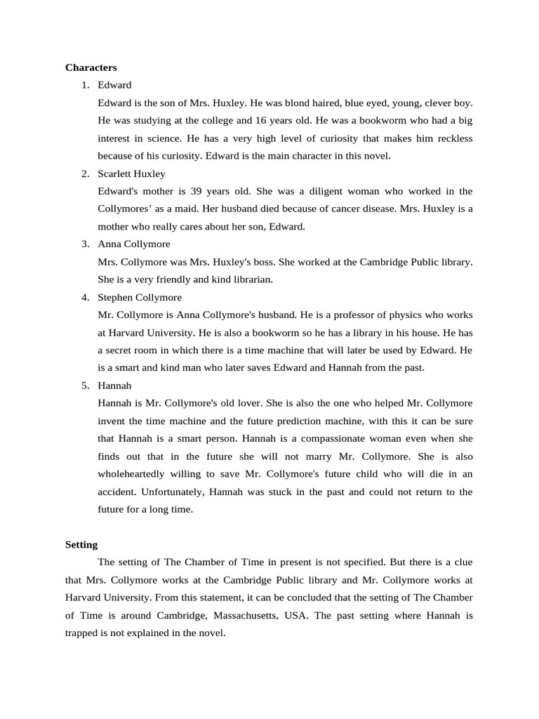 Novel Analysis | PDF