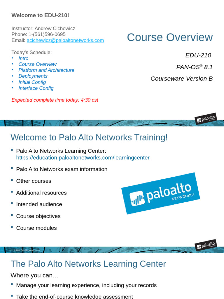 EDU 210 81b Mod00 Intro | PDF