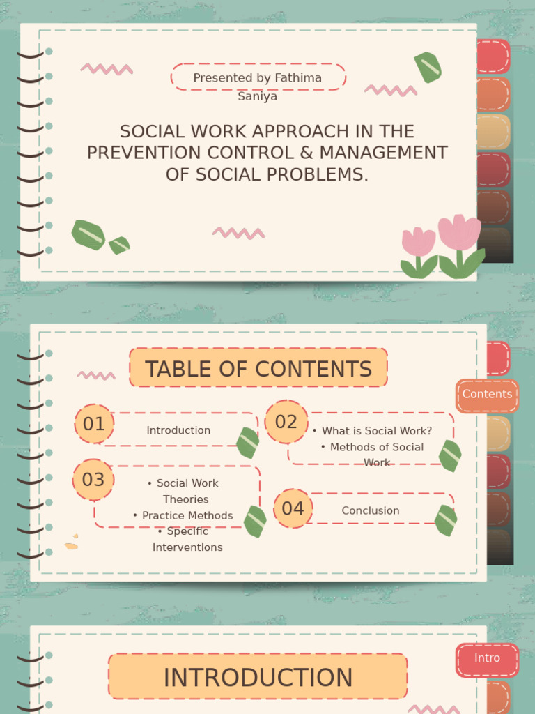 Social Work - Approach | PDF | Psychotherapy | Social Work