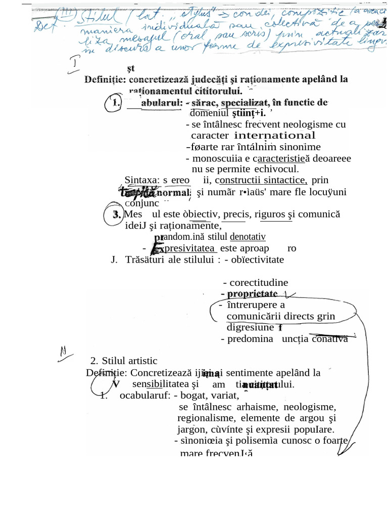 Stiluri Funcţionale | PDF