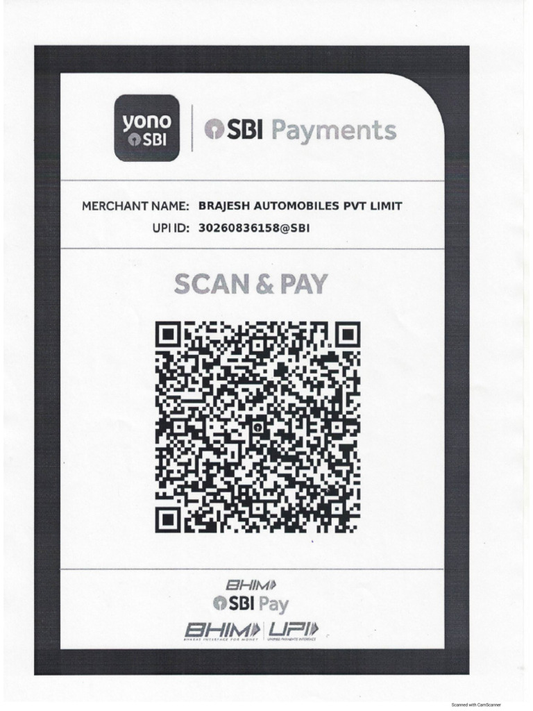 QR Code Brajesh Automobiles-1 | PDF