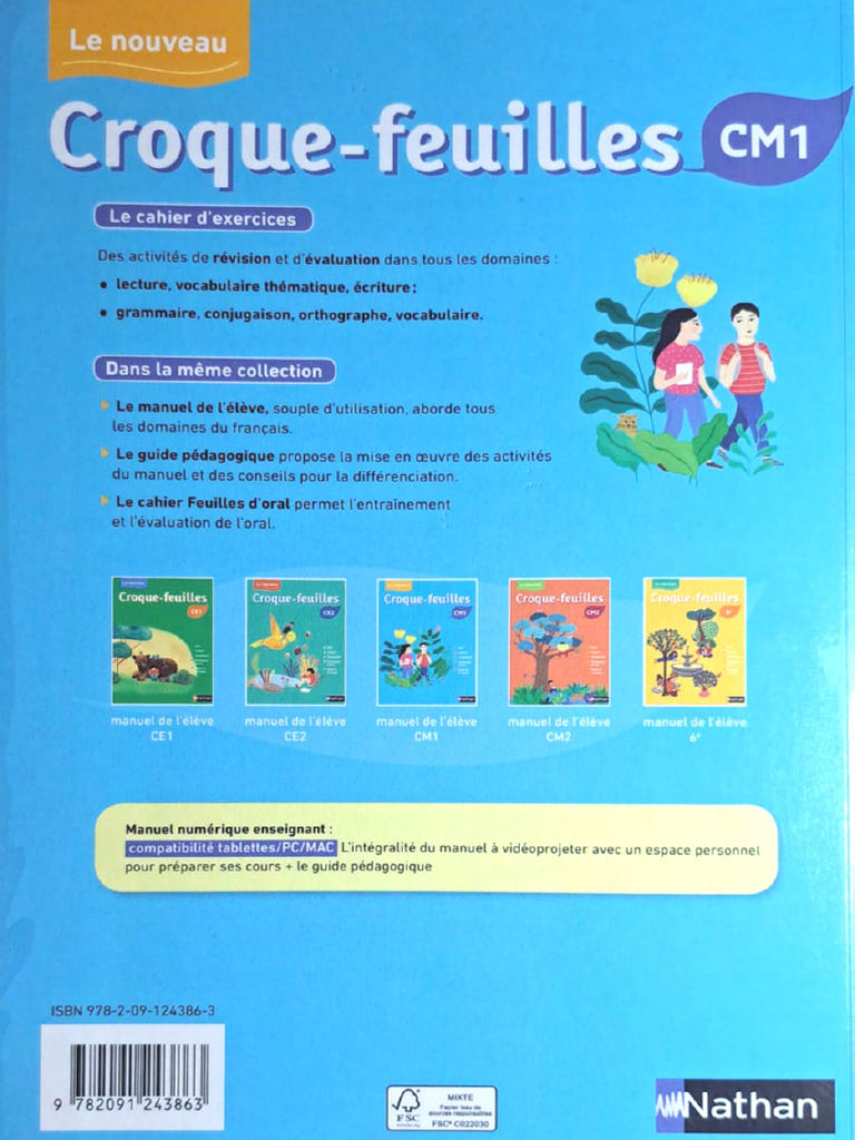 Croque Feuilles CM1 - Cahier D Exercices Edition 2019-1 | PDF