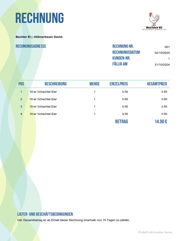 001 Rechnung | PDF