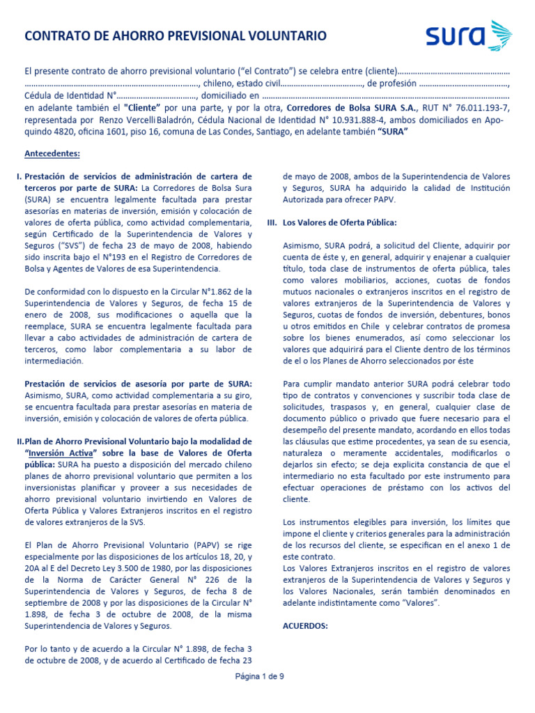 7 APV Inversion Activa | PDF