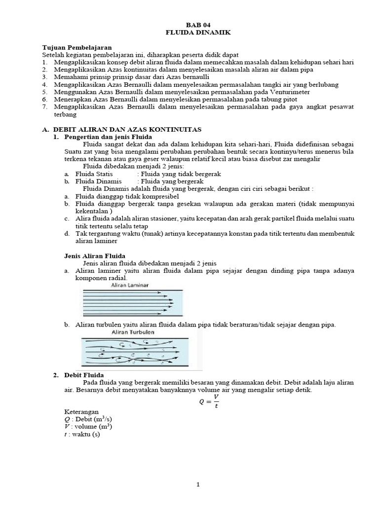 Bahan Ajar Fisika Kelas 11 bab 04 Rev | PDF