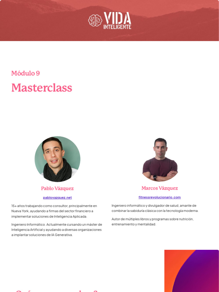 Masterclass | PDF