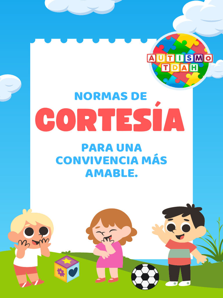 Normas de Cortesía para Niños | PDF