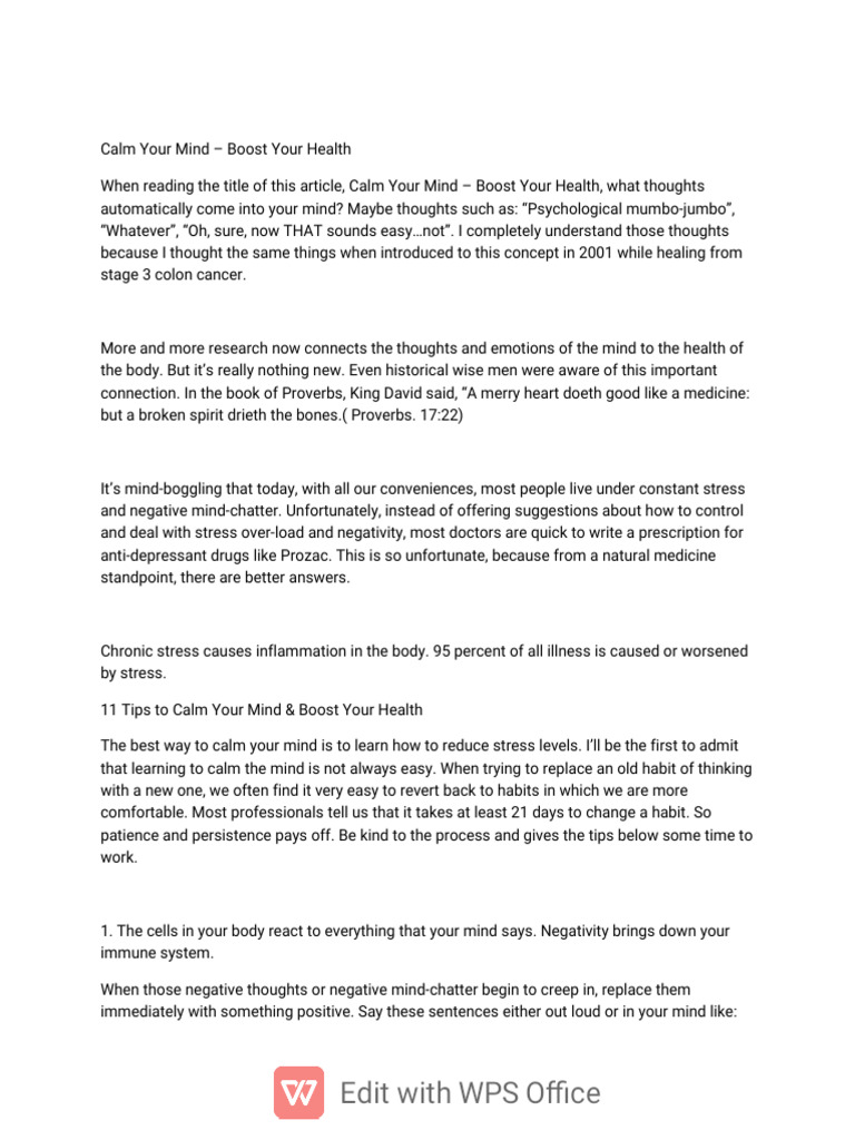 The Power of Mind | PDF