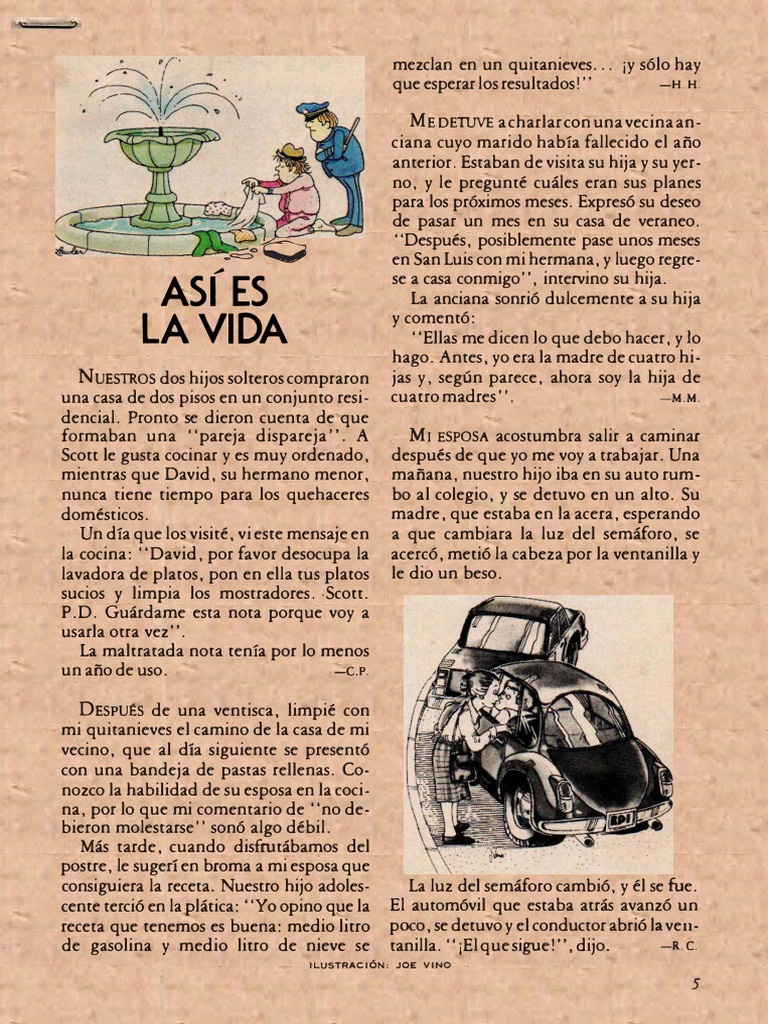 Así Es La Vida (Selecciones) | PDF