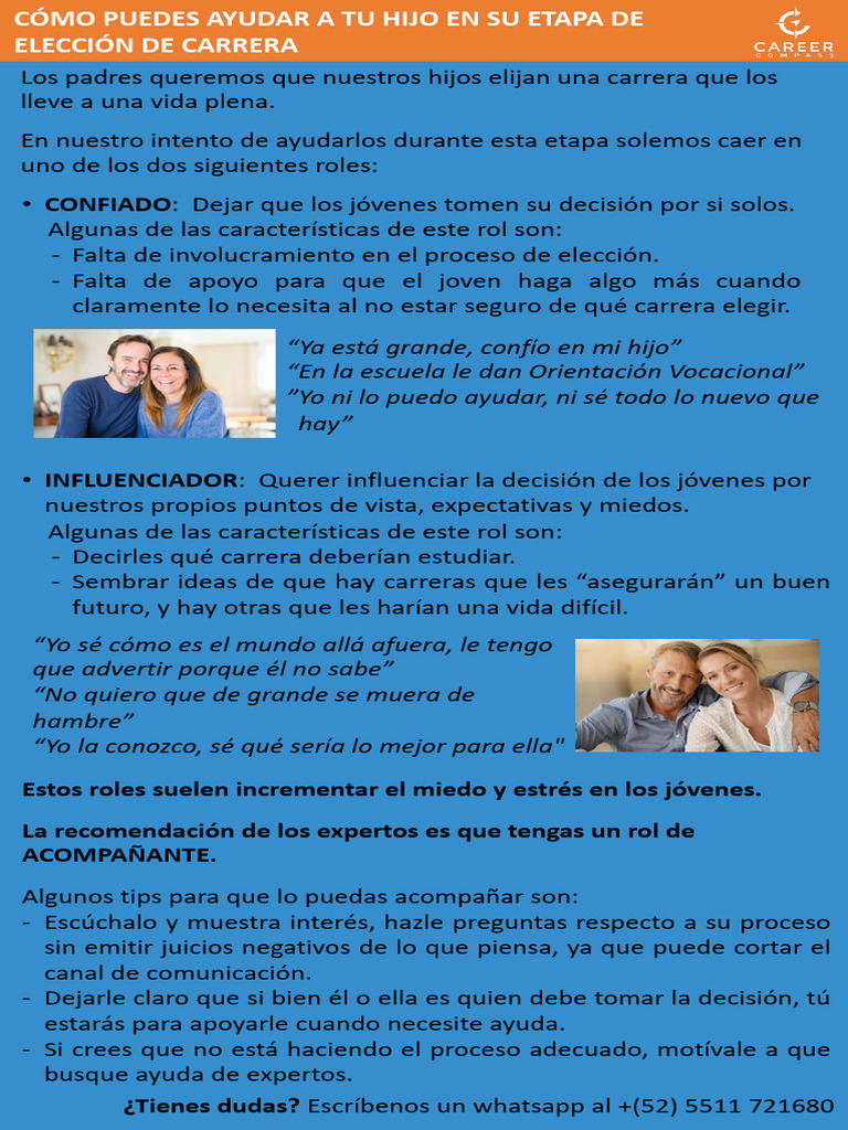 Tips-para-papas-Career-Compass | PDF