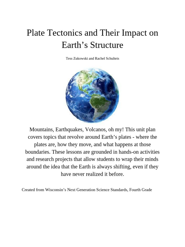 tectonics_unit_lesson_plans | PDF