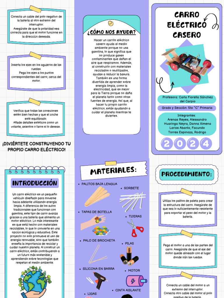 Triptico Expociencias Original. | PDF