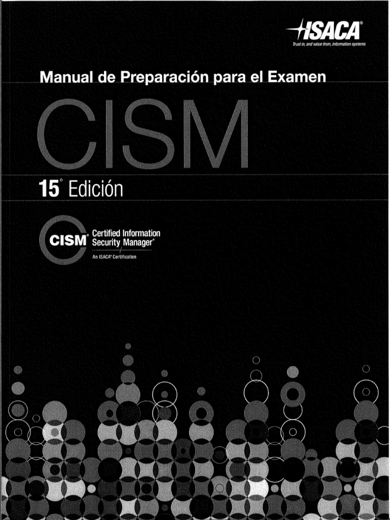 Cism 15 Edicion Manual para Examen PDF PDF Free | PDF