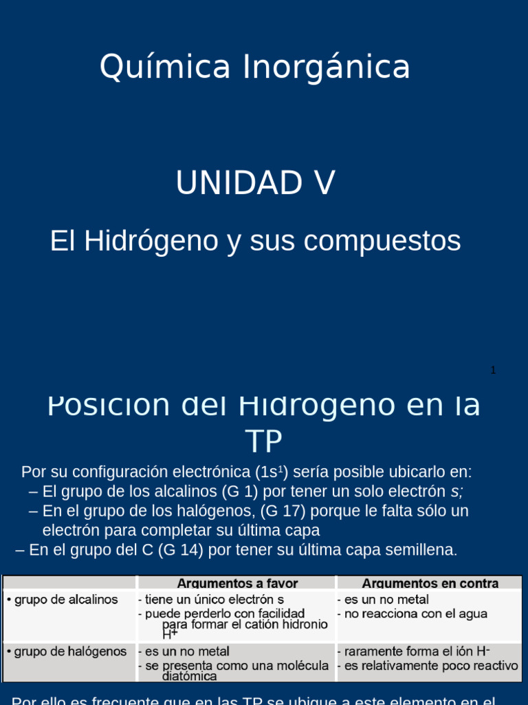 HIDROGENO | PDF