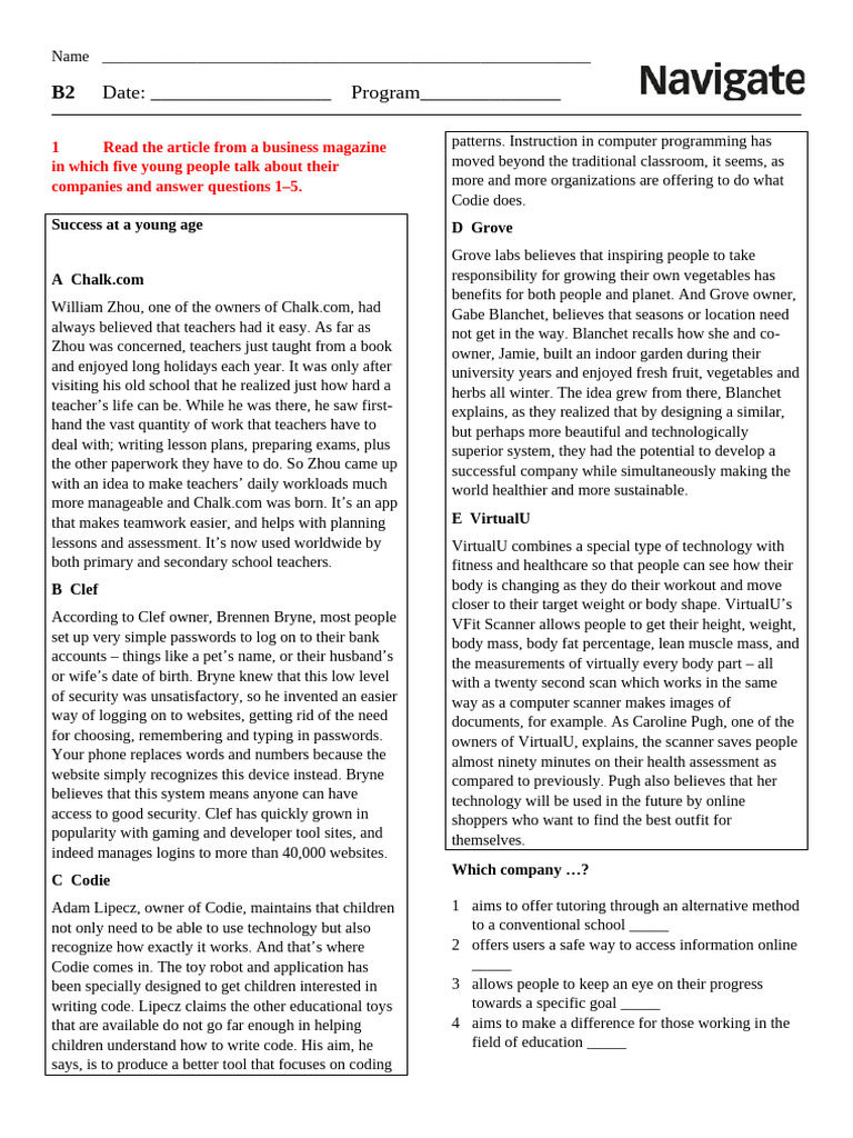 2do Examen Intermedio | PDF