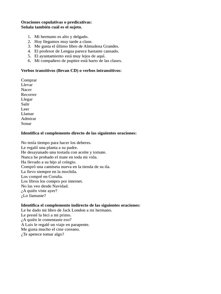 CD y CI para 2º ESO | PDF