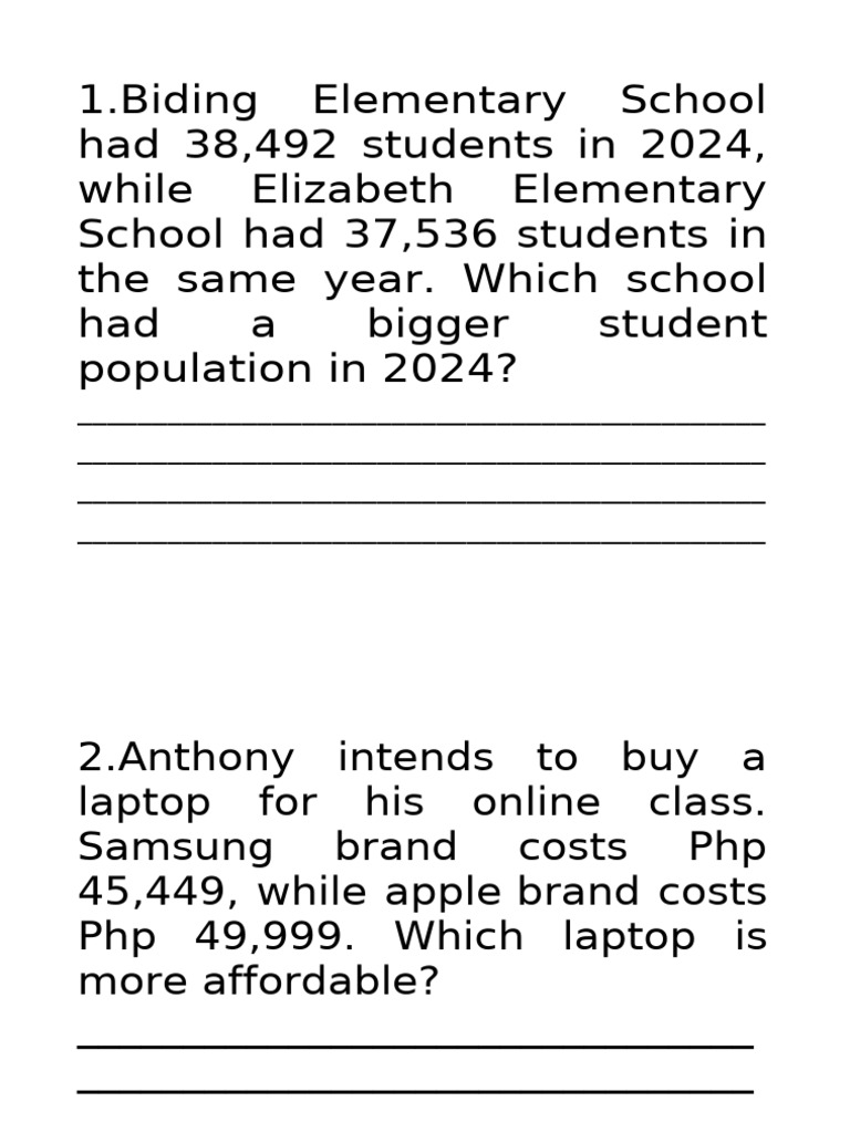 activity sheets | PDF