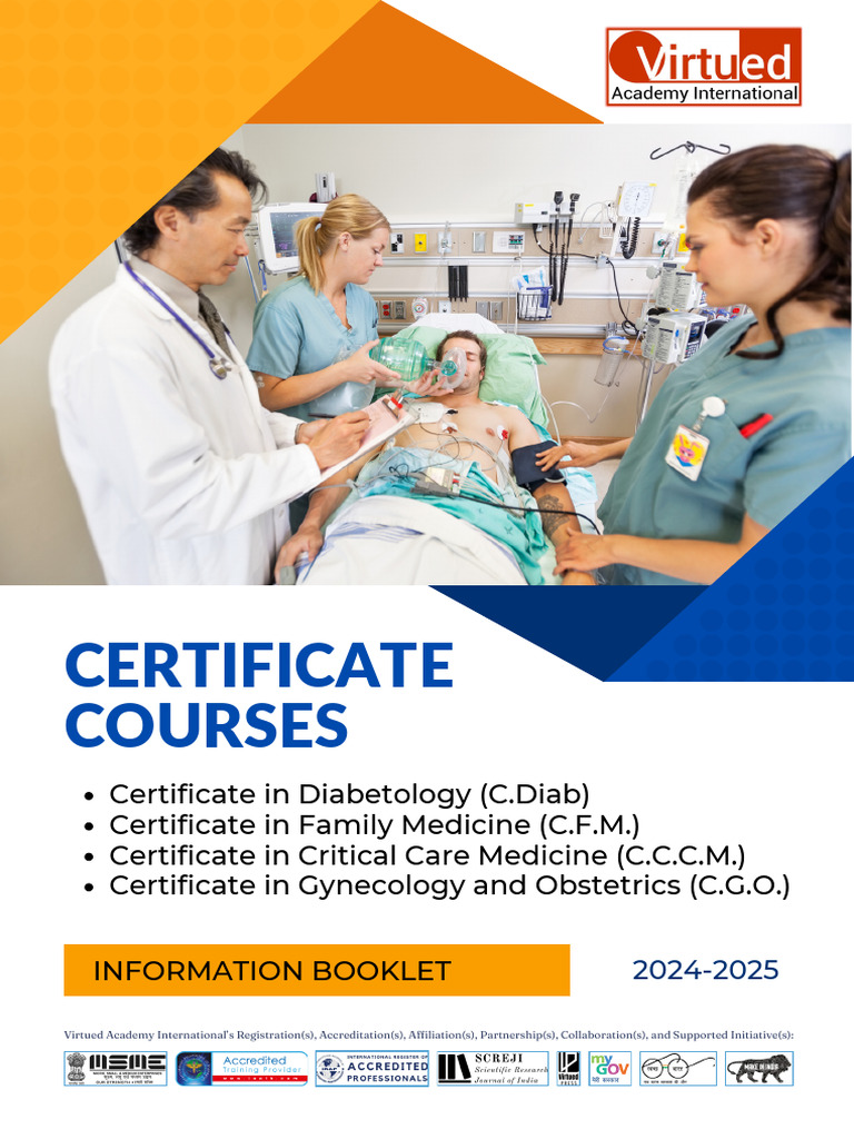 Accredited Healthcare Certificate Courses | PDF | Academic Degree ...