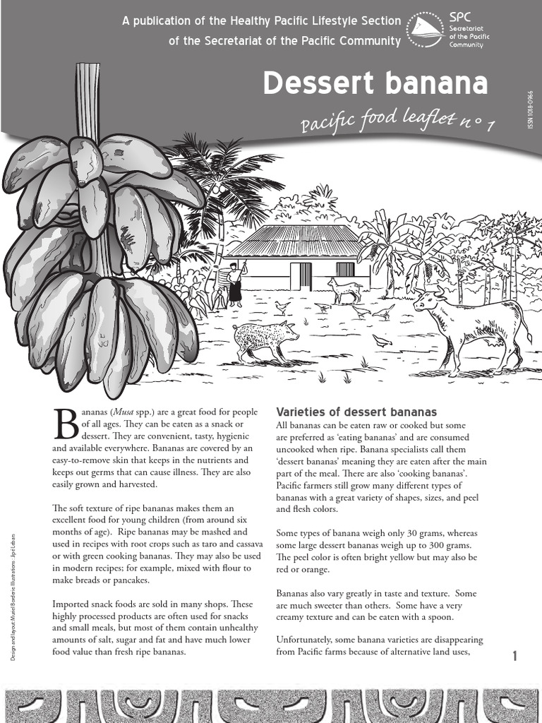 1 DESSERT BANANA Web | PDF | Banana | Foods