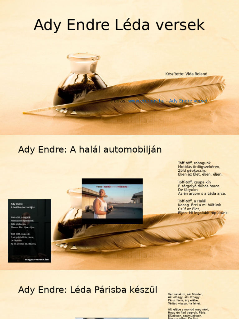 Ady Endre Léda Versek | PDF