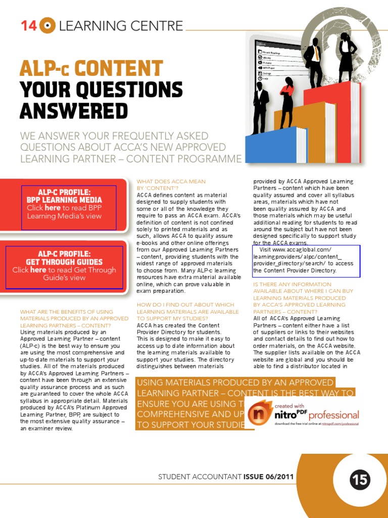 Alp-Content: Your Questions Answered | PDF | Copyright Infringement ...