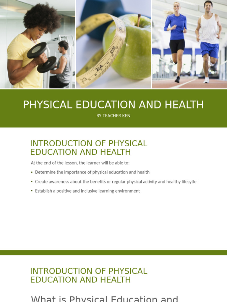 Introduction of P.E and Health | PDF