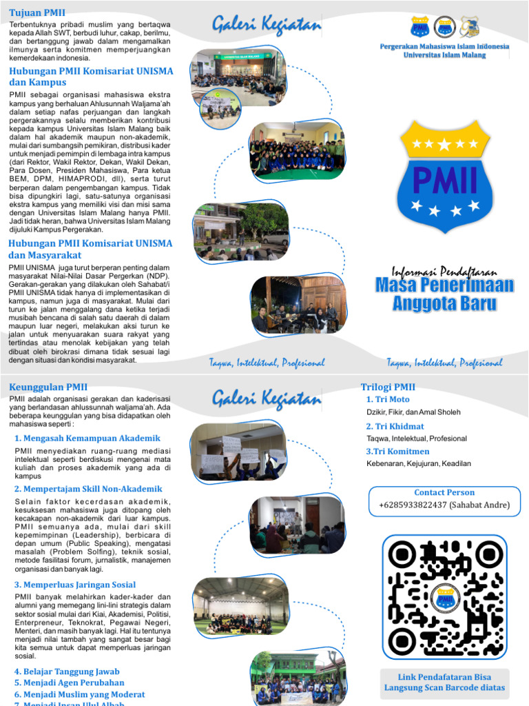 Brosur PMII | PDF