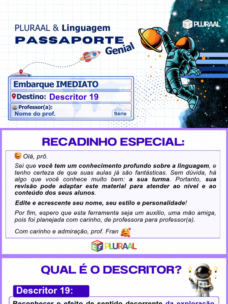 D19 F2 Língua Portuguesa | PDF