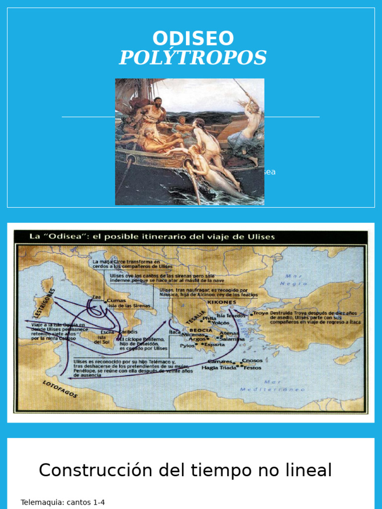 Odiseo Polytropos. Clase Del 9 de Septiembre 2022 | PDF