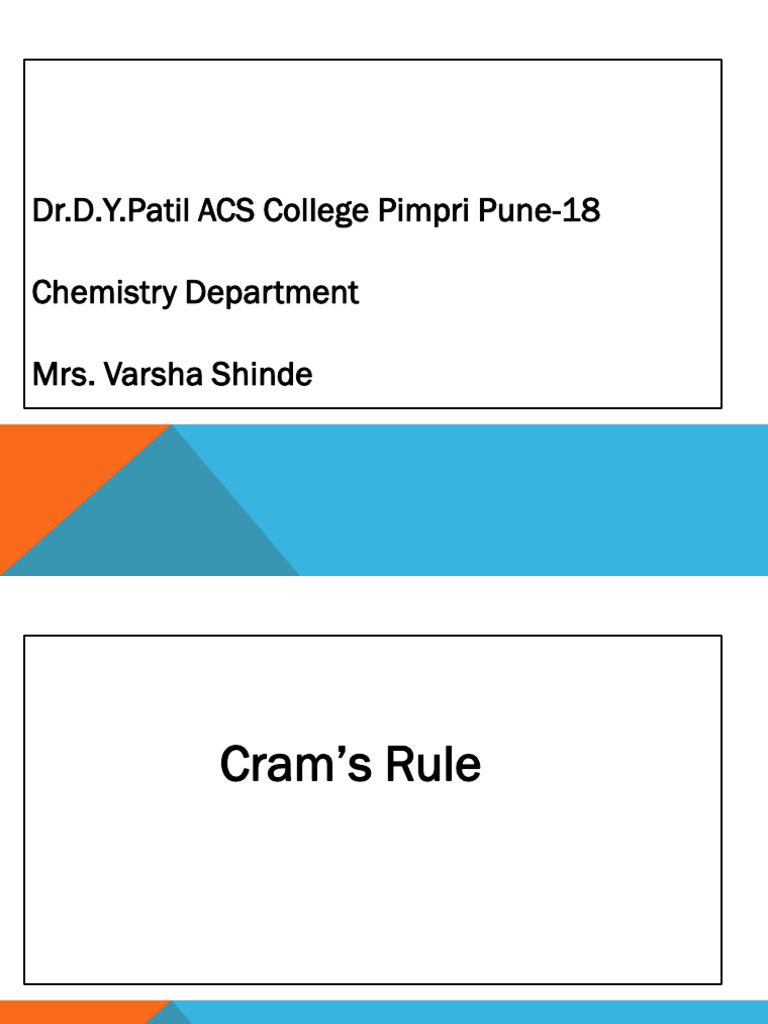 Crams Rule | PDF
