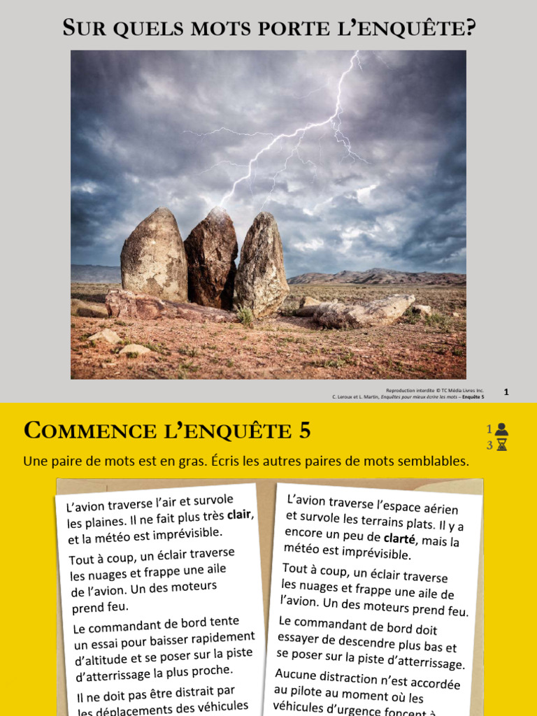 Enque - Tes Pour Mieux e - Crire Les Mots - F - Documents Sur La ...