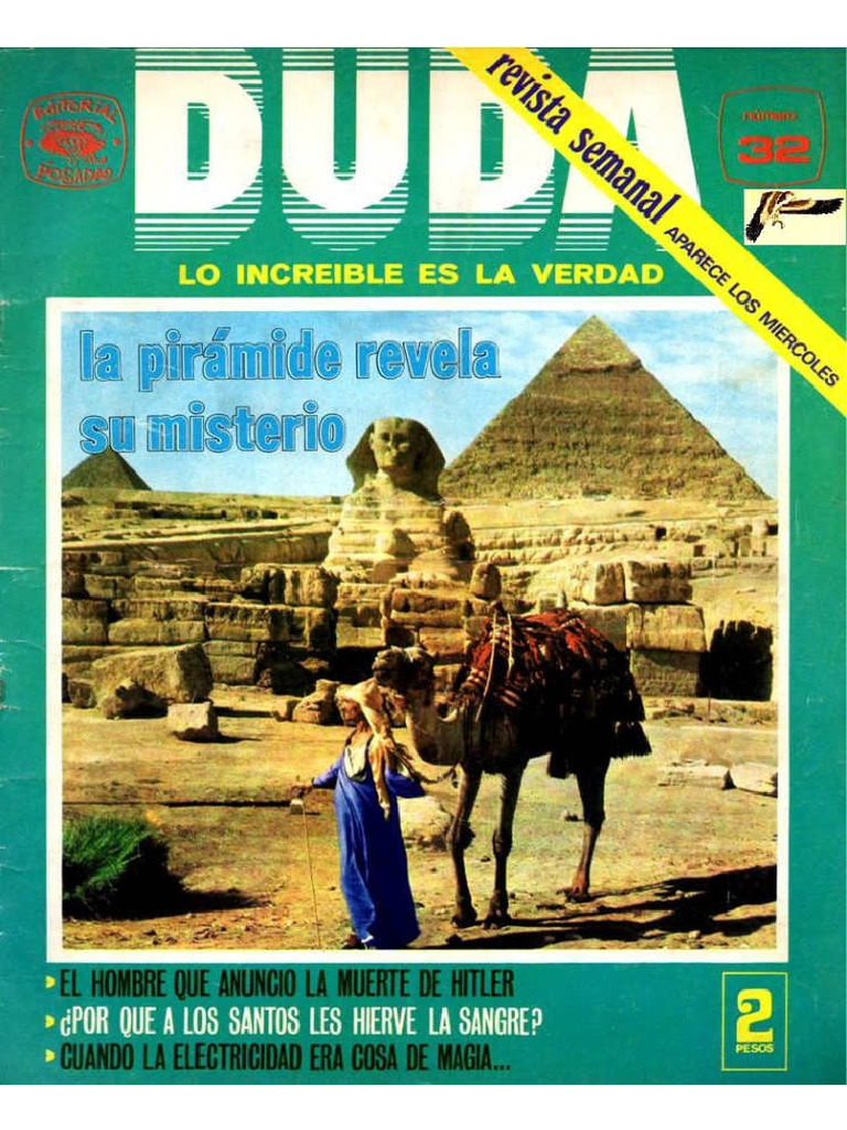 Revista - Duda - 0032 La Piramide Revela Su Misterio | PDF