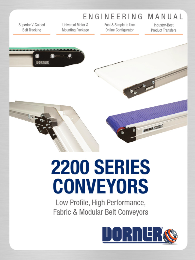 Dorner 2200 Series US Eng Manual RevE Web Resized | PDF