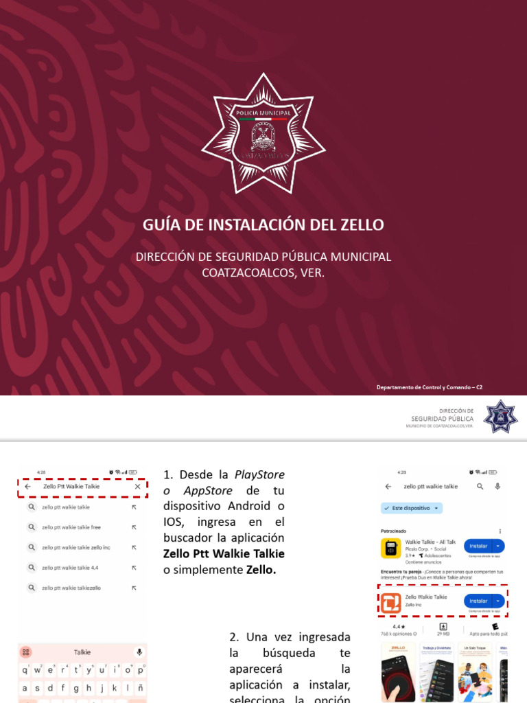 Manual de Instalacion Zello | PDF