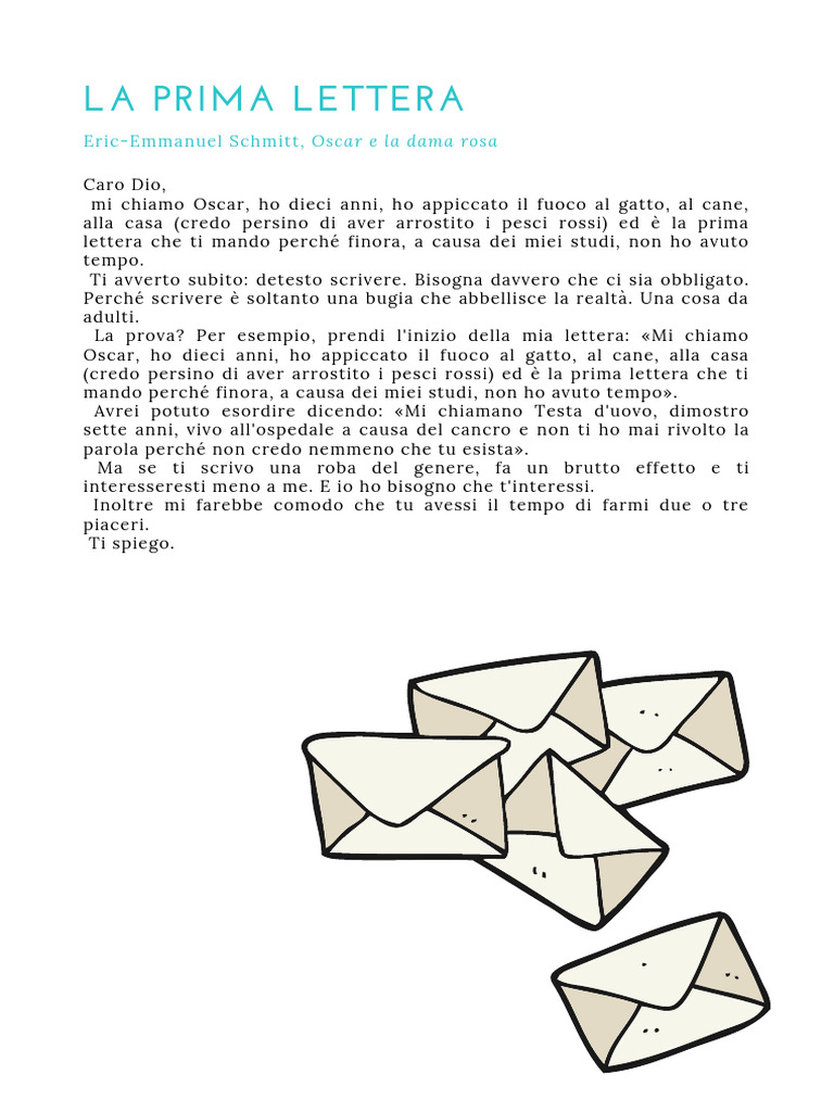 IlCippo1 La Prima Lettera | PDF