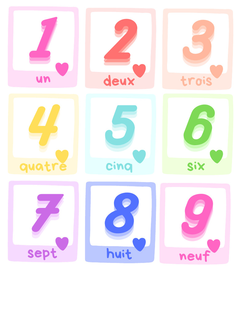 Chiffres (1-20) | PDF